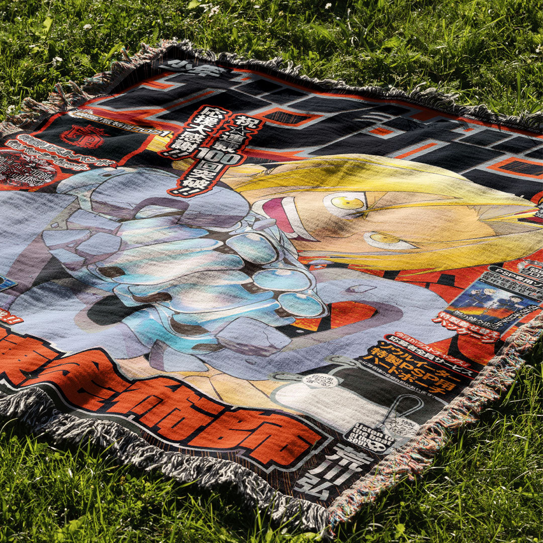 Full Metal Woven Blanket Tapestry – ANI WRLD