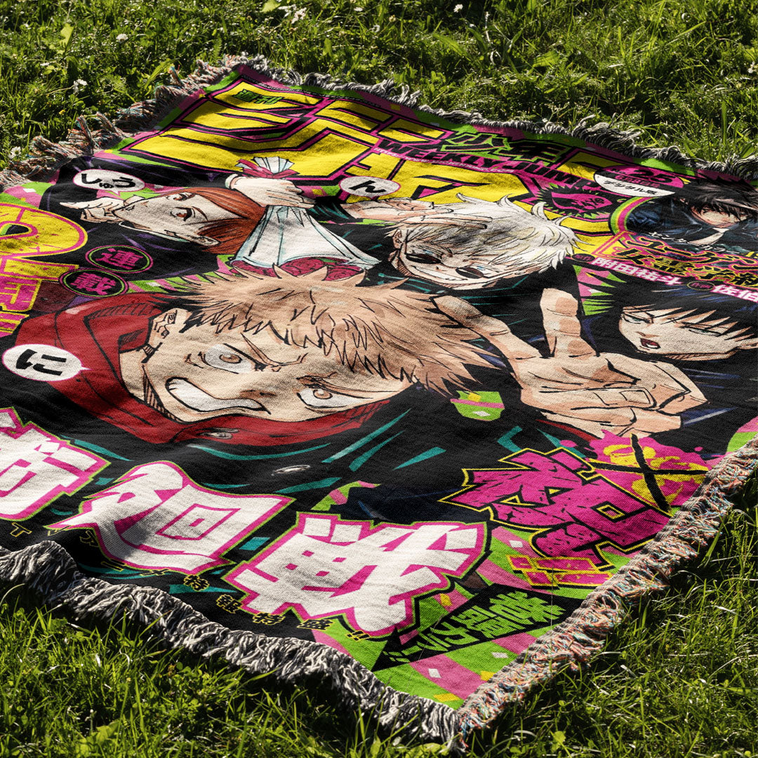 Cursed 2 Woven Blanket Tapestry – ANI WRLD